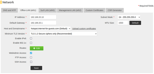 First steps - IACBOX