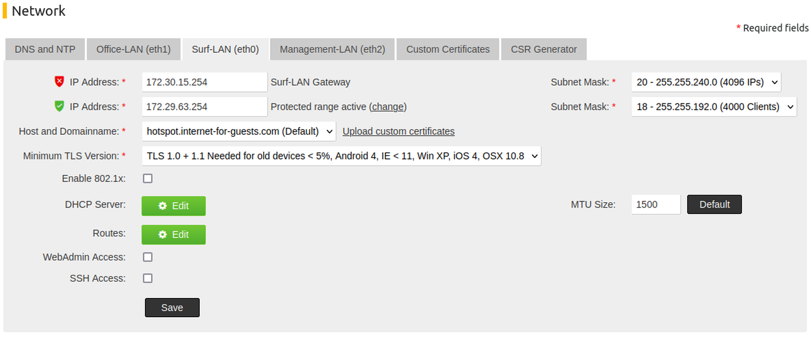 First steps - IACBOX