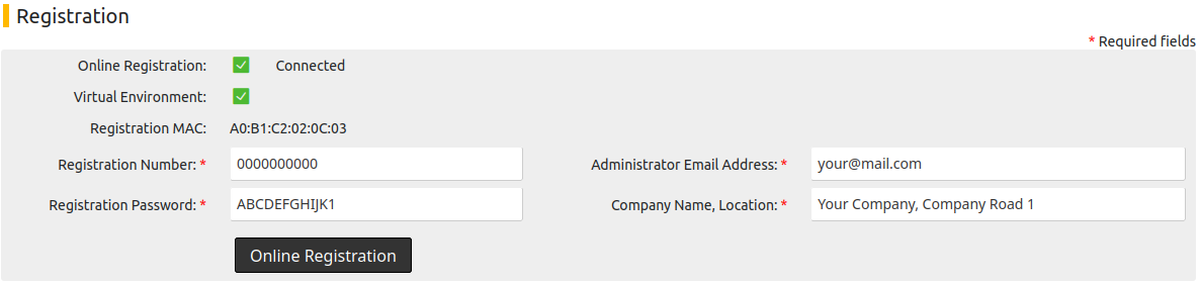 First steps - IACBOX