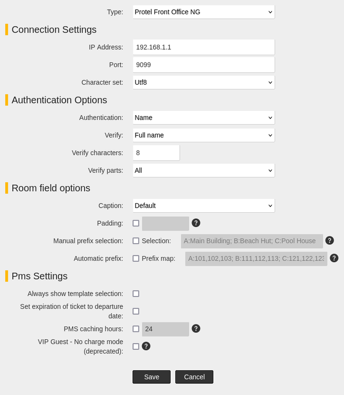Protel Front Office - IACBOX